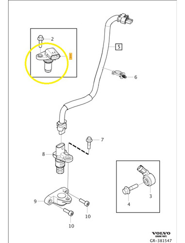 Sensor Fase Rotaçao Motor Volvo Xc60 T8 2019 A 2023 Original – MotorJan ...