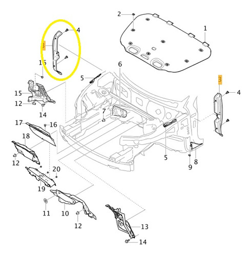 Acabamento Vedaçao Paralama Volvo Xc60 T8 2019 2023 Direito – MotorJan ...